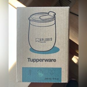 Tupperware | Dining | Tupperware Xploris Thermal Tumbler 8oz Light Blue ...